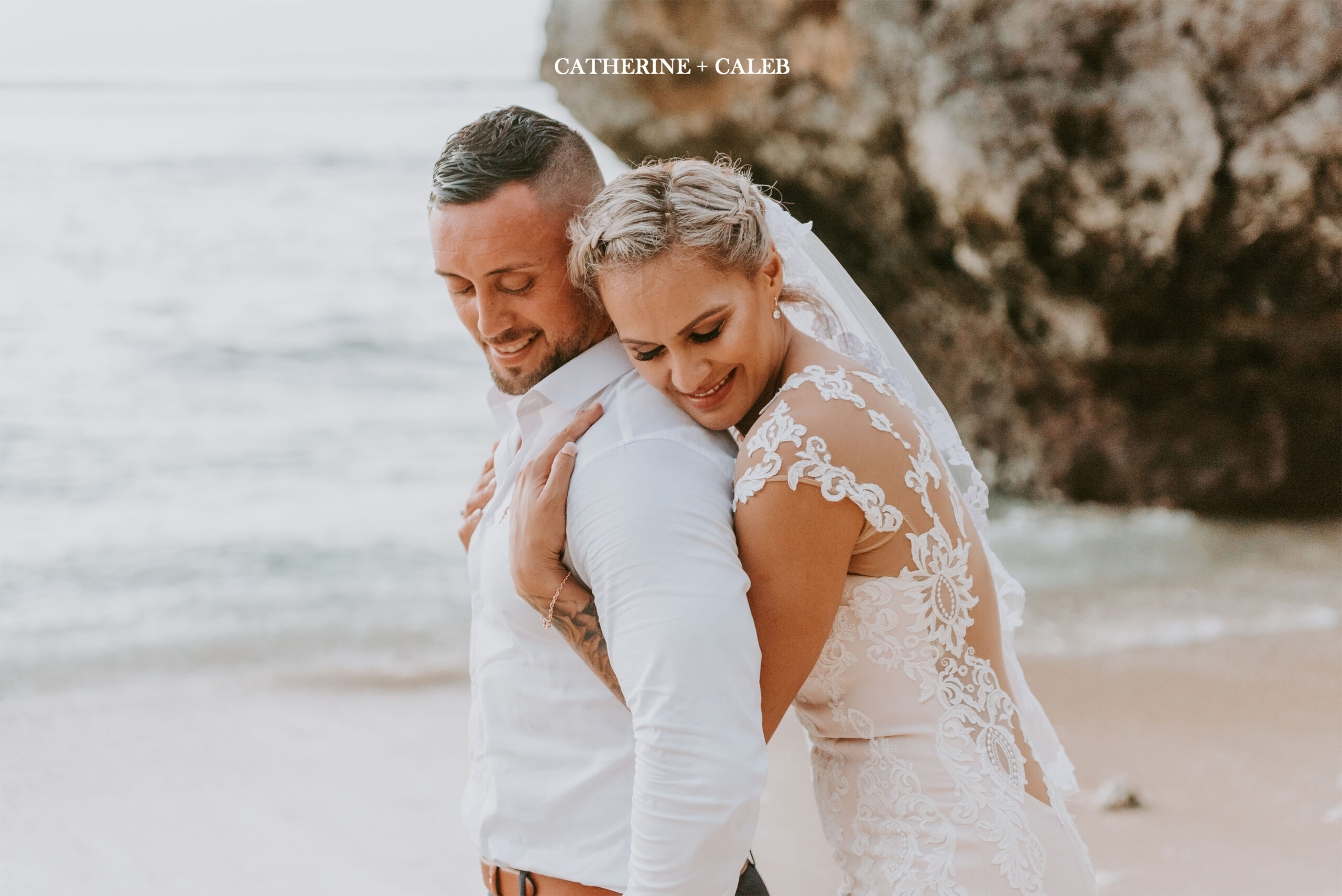 Catherine & Caleb - Bali Wedding - Uluwatu Cottages Bali - I Love Bali ...