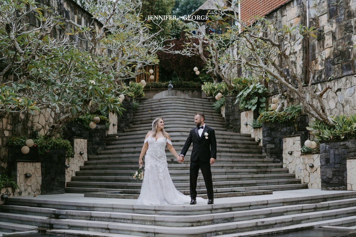 Jennifer & George - Bali Wedding - Kamandalu Ubud - I Love Bali Photography