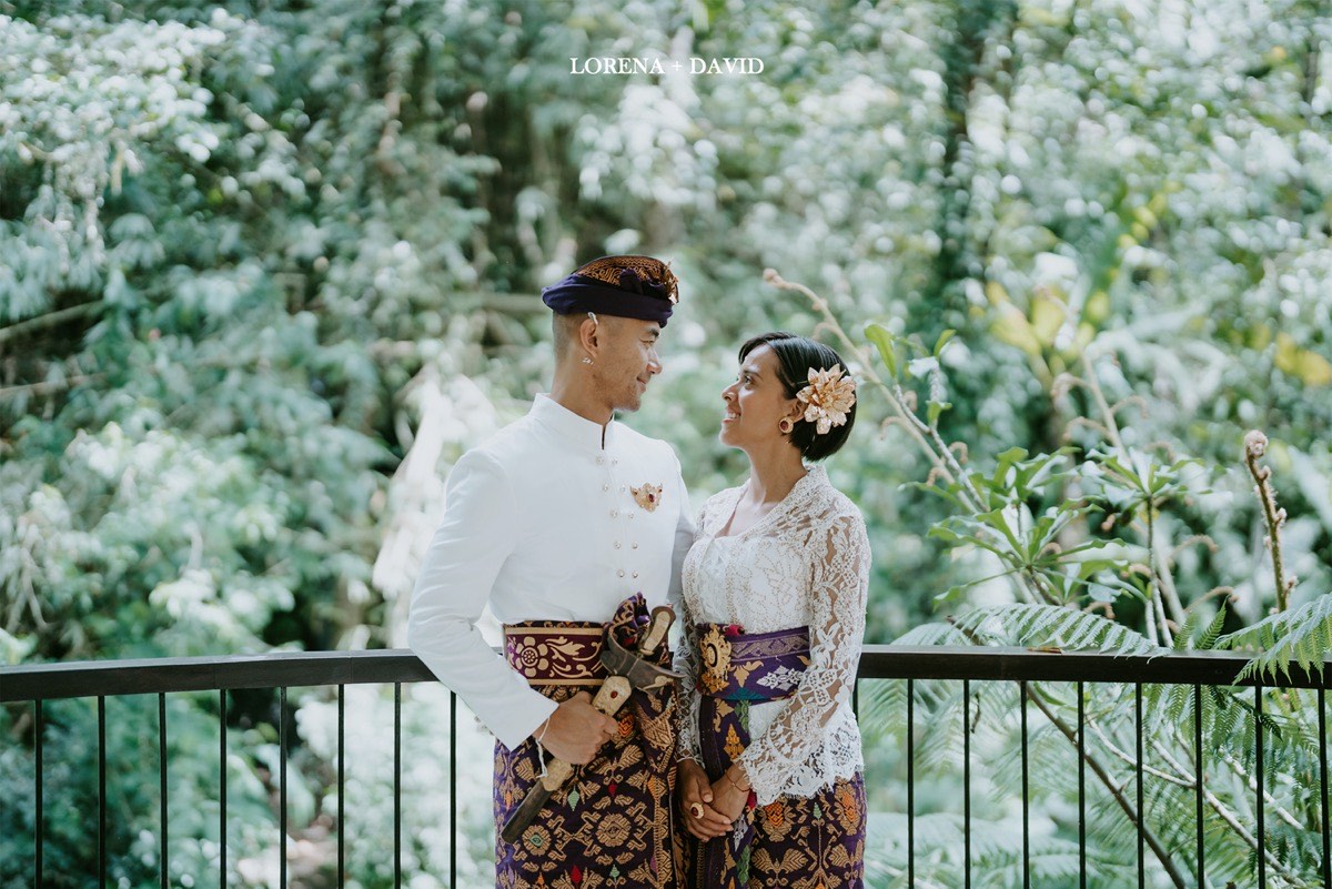 Lorena & David – Bali Blessing – Samsara Ubud - I Love Bali Photography